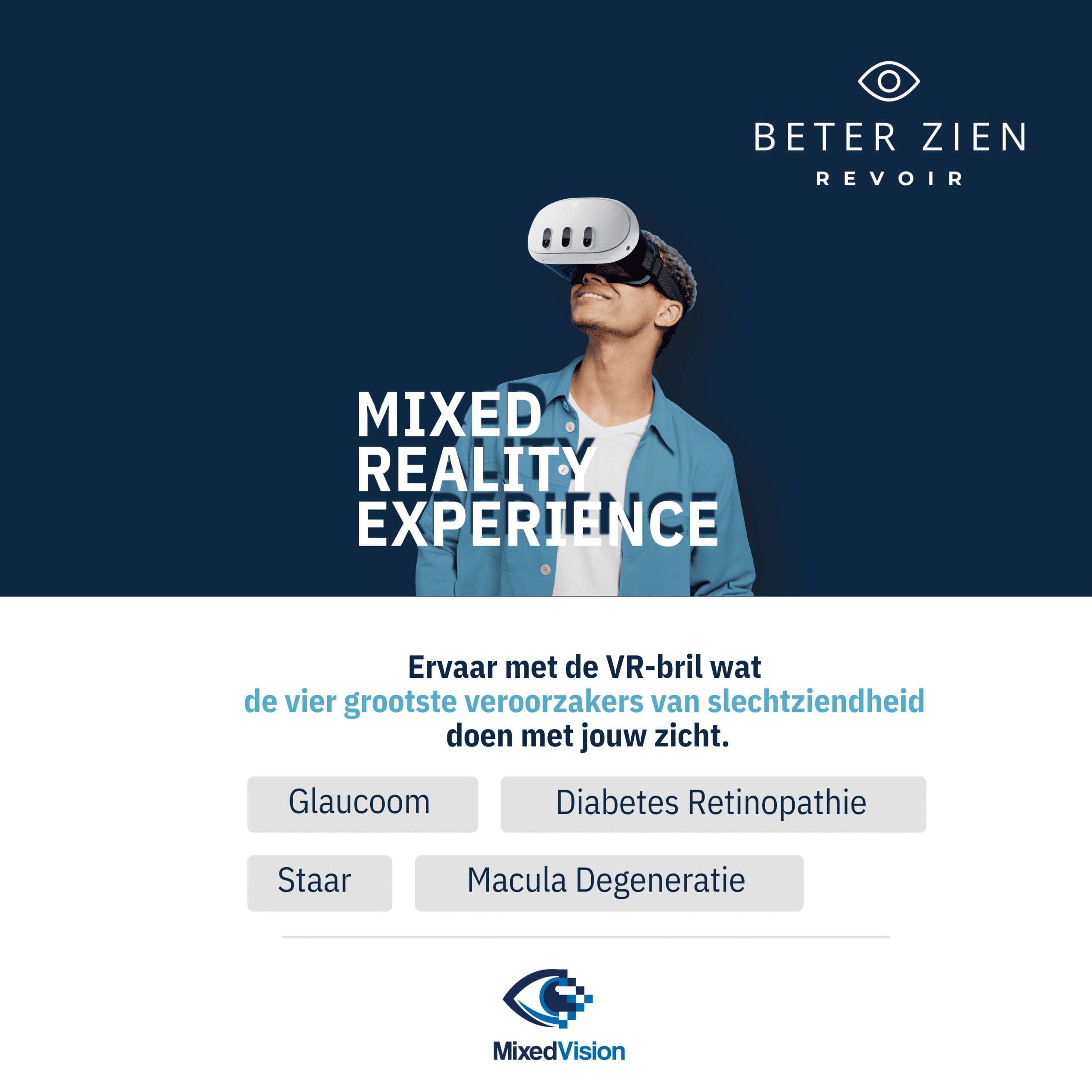Mixed Vision Reality bril - Beter Zien